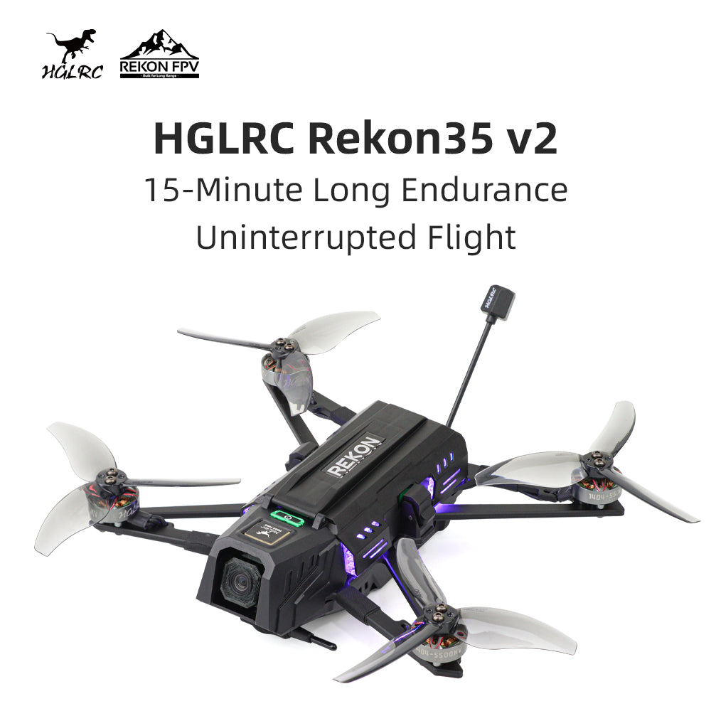 HGLRC Rekon35 v2 Long-Range FPV Drone – Rekon FPV